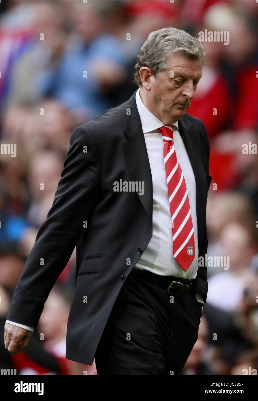 ROY HODGSON LIVERPOOL FC MANAGER LIVERPOOL FC MANAGER OLD TRAFFORD ...