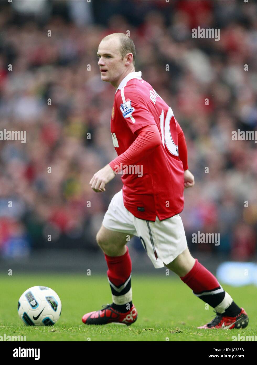 WAYNE ROONEY, MANCHESTER UNITED FC, MANCHESTER UNITED V LIVERPOOL, 2010 ...