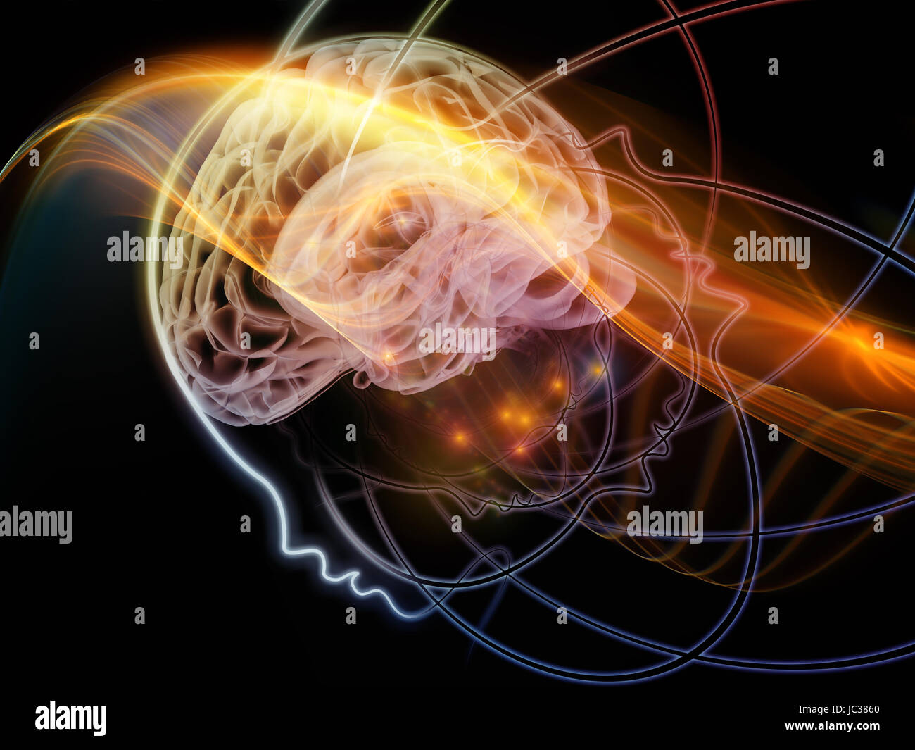 Self awareness in human brain hi-res stock photography and images - Alamy