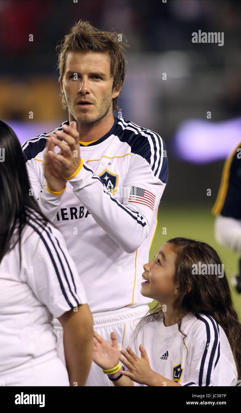 DAVID BECKHAM LOS ANGELES GALAXY CARSON LOS ANGELES CALIFORNIA USA 24 ...