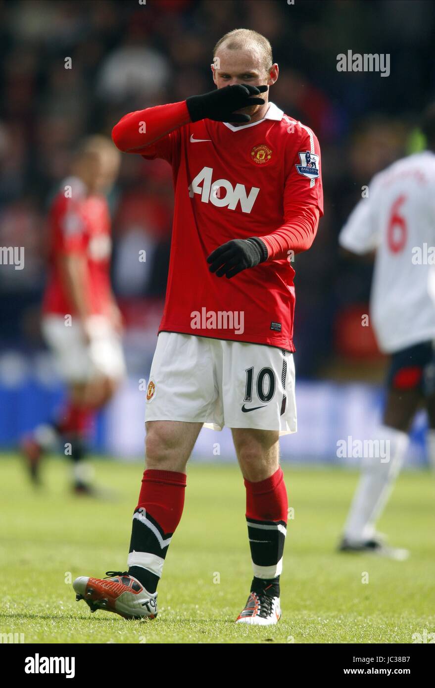 DEJECTED WAYNE ROONEY, BOLTON WANDERERS V MANCHESTER UTD, BOLTON ...