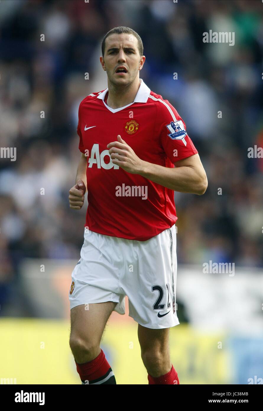 JOHN O'SHEA MANCHESTER UNITED FC MANCHESTER UNITED FC REEBOK STADIUM ...