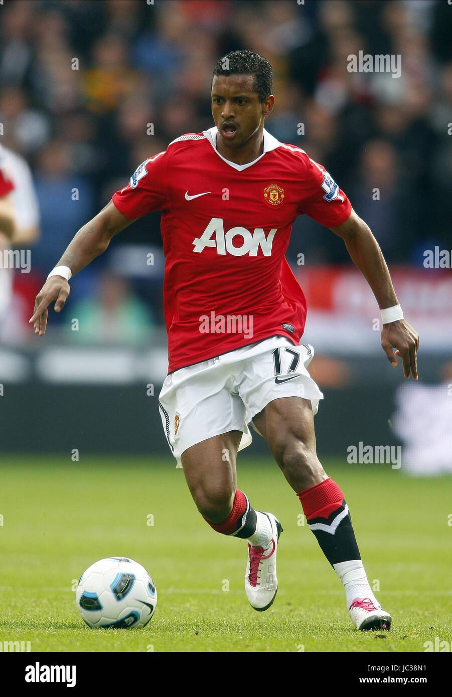 NANI MANCHESTER UNITED FC MANCHESTER UNITED FC REEBOK STADIUM BOLTON ...