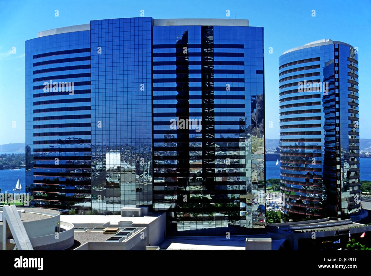 High Rise Buildings in Downtown San Diego Stock Photo - Alamy