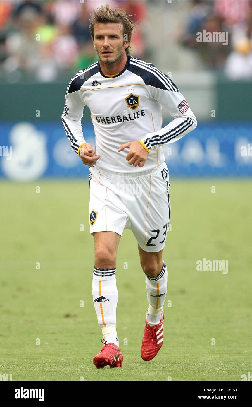 DAVID BECKHAM LOS ANGELES GALAXY CARSON LOS ANGELES CALIFORNIA USA 03 ...
