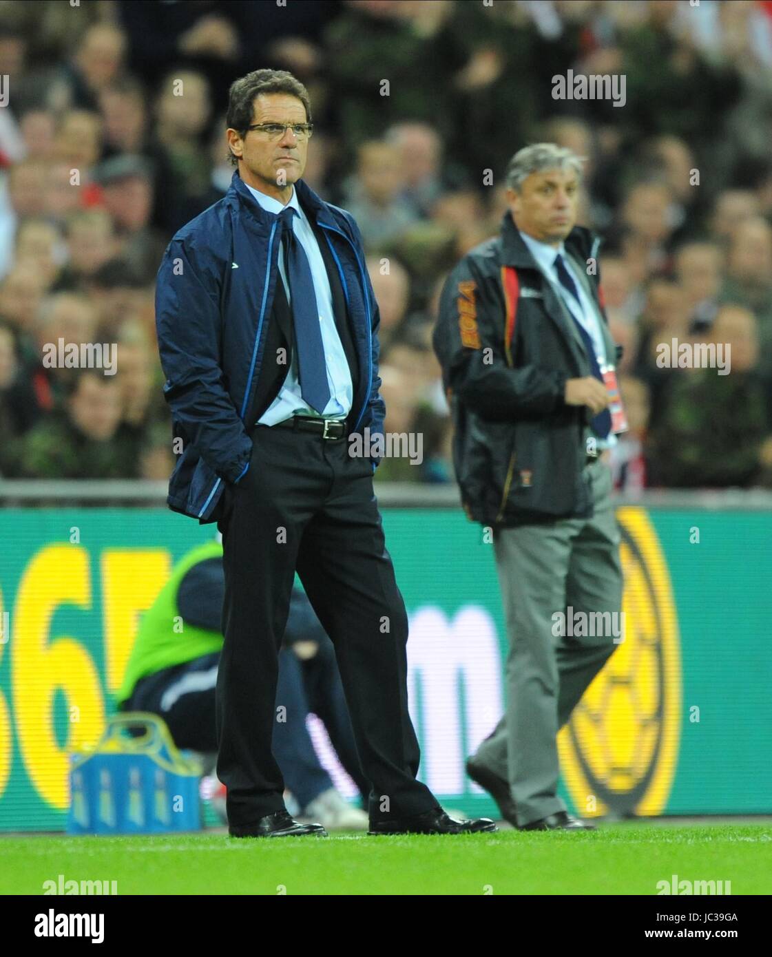 FABIO CAPELLO ENGLAND MANAGER WEMBLEY STADIUM LONDON ENGLAND 12 October ...