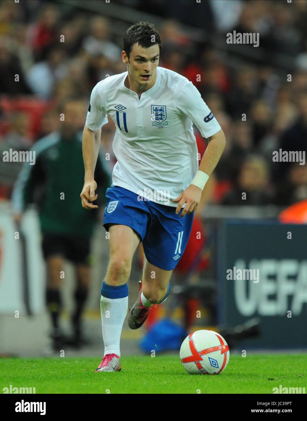 ADAM JOHNSON ENGLAND WEMBLEY STADIUM LONDON ENGLAND 12 October 2010 ...