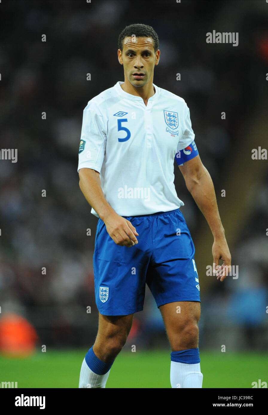 RIO FERDINAND ENGLAND WEMBLEY STADIUM LONDON ENGLAND 12 October 2010 ...