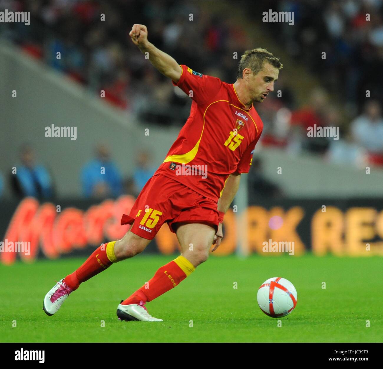 MILORAD PEKOVIC MONTENEGRO WEMBLEY STADIUM LONDON ENGLAND 12 October ...