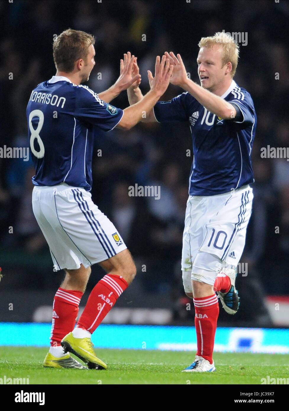 JAMES MORRISON STEVEN NAISMITH SCOTLAND V SPAIN SCOTLAND V SPAIN ...