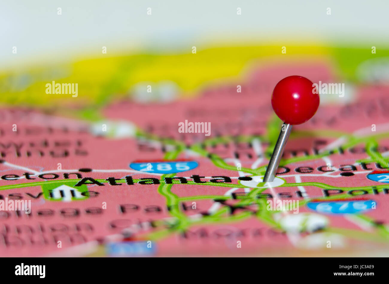 Georgia Map Pin High Resolution Stock Photography and Images - Alamy