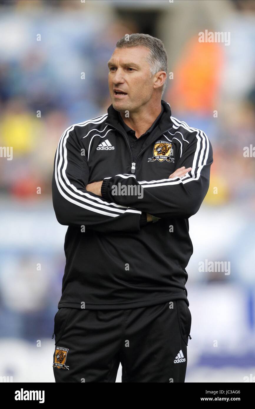 NIGEL PEARSON HULL CITY FC MANAGER HULL CITY FC MANAGER WALKERS STADIUM ...