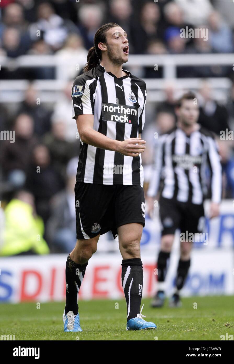 ANDY CARROLL NEWCASTLE UNITED FC NEWCASTLE UNITED FC ST.JAMES PARK ...