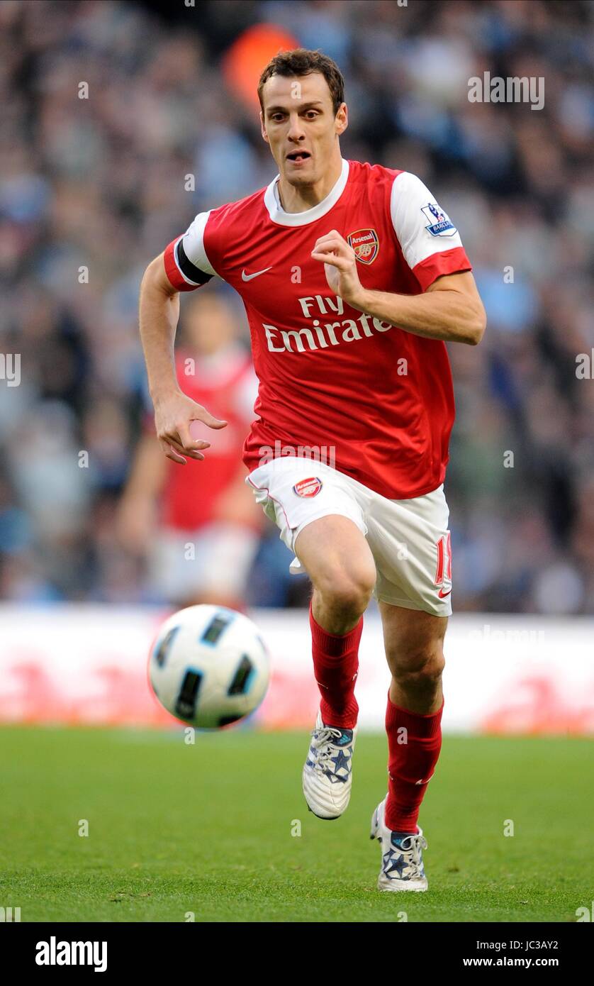 SEBASTIEN SQUILLACI ARSENAL FC ARSENAL FC CITY OF MANCHESTER STADIUM ...
