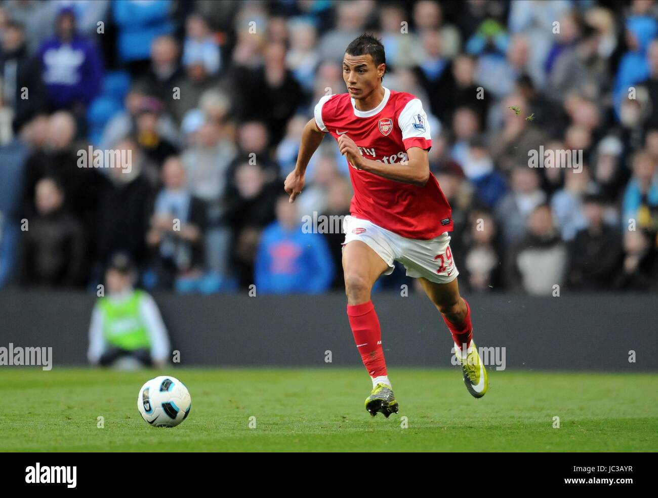 MAROUANE CHAMAKH ARSENAL FC ARSENAL FC CITY OF MANCHESTER STADIUM ...