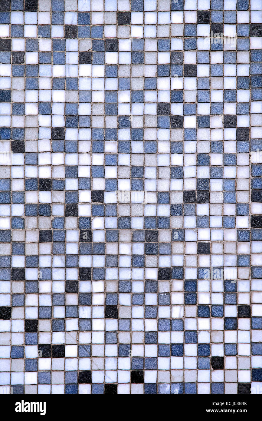 Small square mosaic tiles made from marble Stock Photo - Alamy