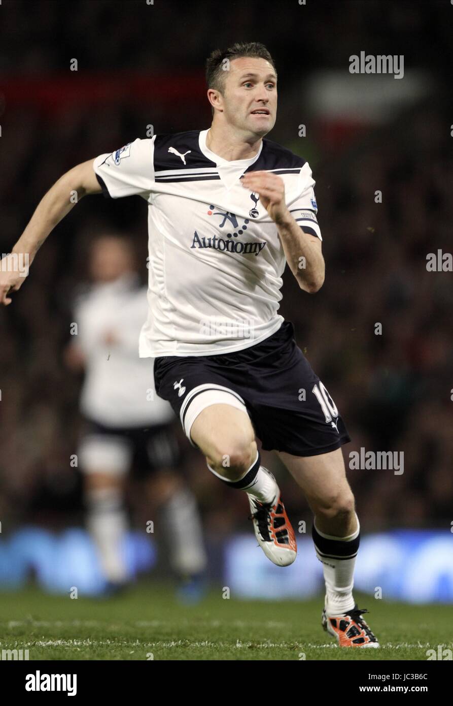ROBBIE KEANE TOTTENHAM HOTSPUR FC OLD TRAFFORD MANCHESTER ENGLAND 30 ...
