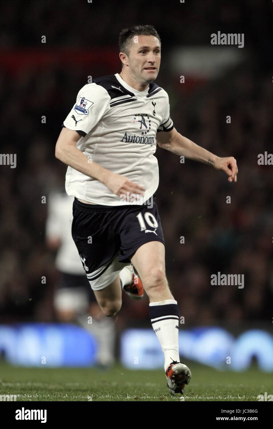 ROBBIE KEANE TOTTENHAM HOTSPUR FC OLD TRAFFORD MANCHESTER ENGLAND 30 ...