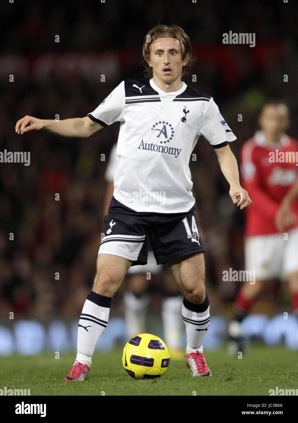 LUKA MODRIC TOTTENHAM HOTSPUR FC OLD TRAFFORD MANCHESTER ENGLAND 30 ...