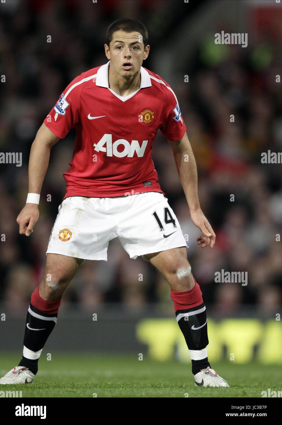 Javier hernandez manchester united 2010 hi-res stock photography and ...