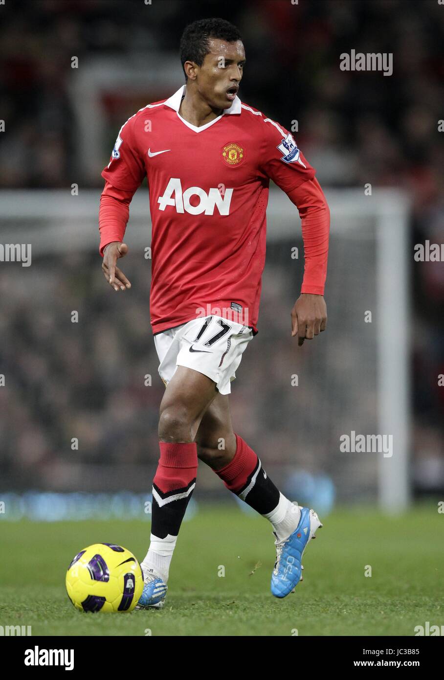 NANI MANCHESTER UNITED FC OLD TRAFFORD MANCHESTER ENGLAND 30 October ...