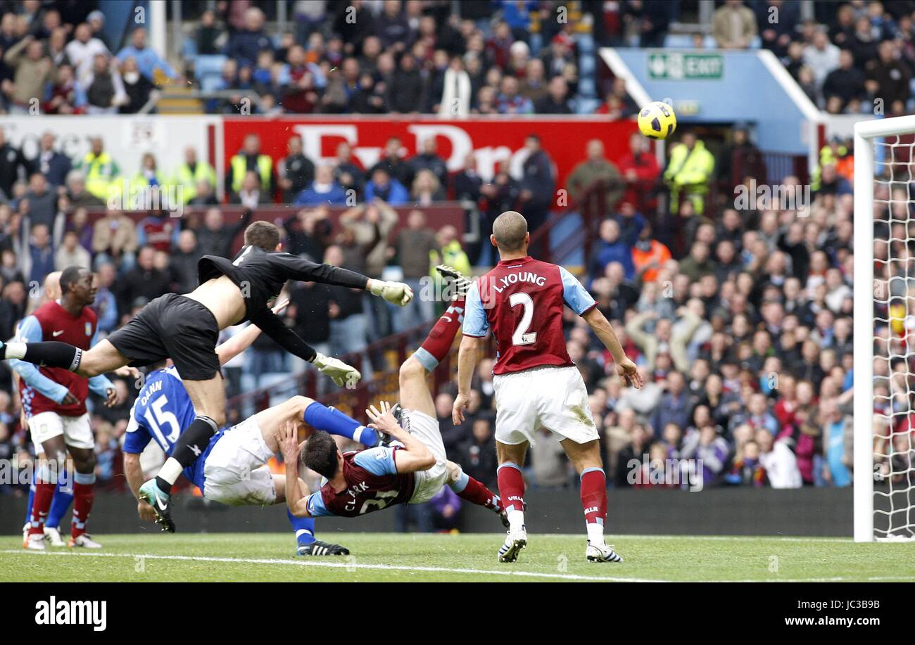 CIARAN CLARK SCOTT DANN & BEN ASTON VILLA V BIRMINGHAM CITY VILLA PARK ...