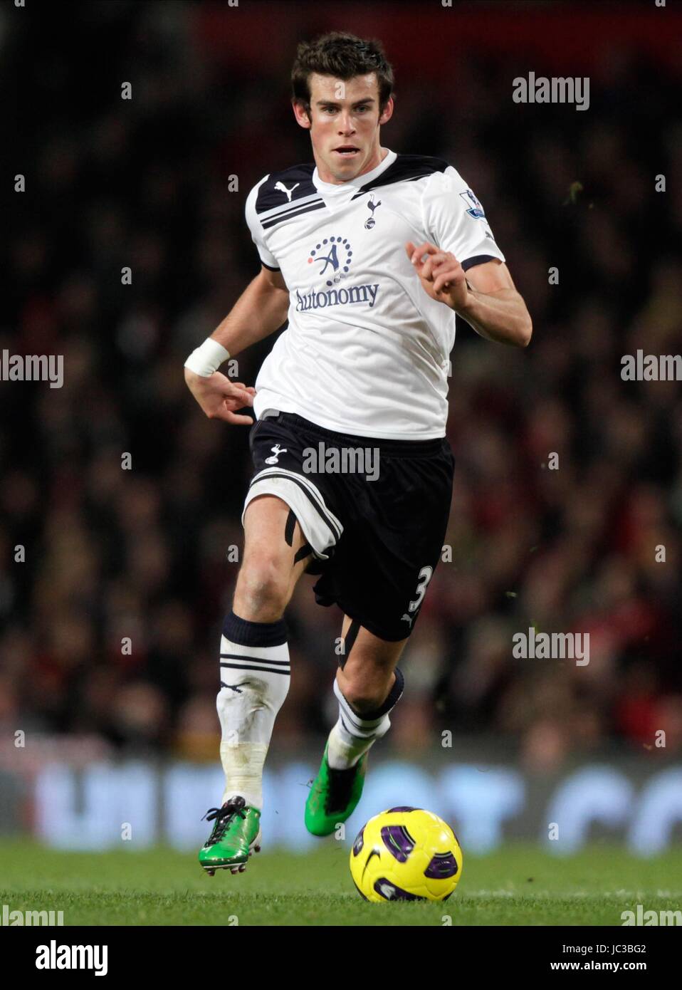 GARETH BALE TOTTENHAM HOTSPUR FC OLD TRAFFORD MANCHESTER ENGLAND 30 ...