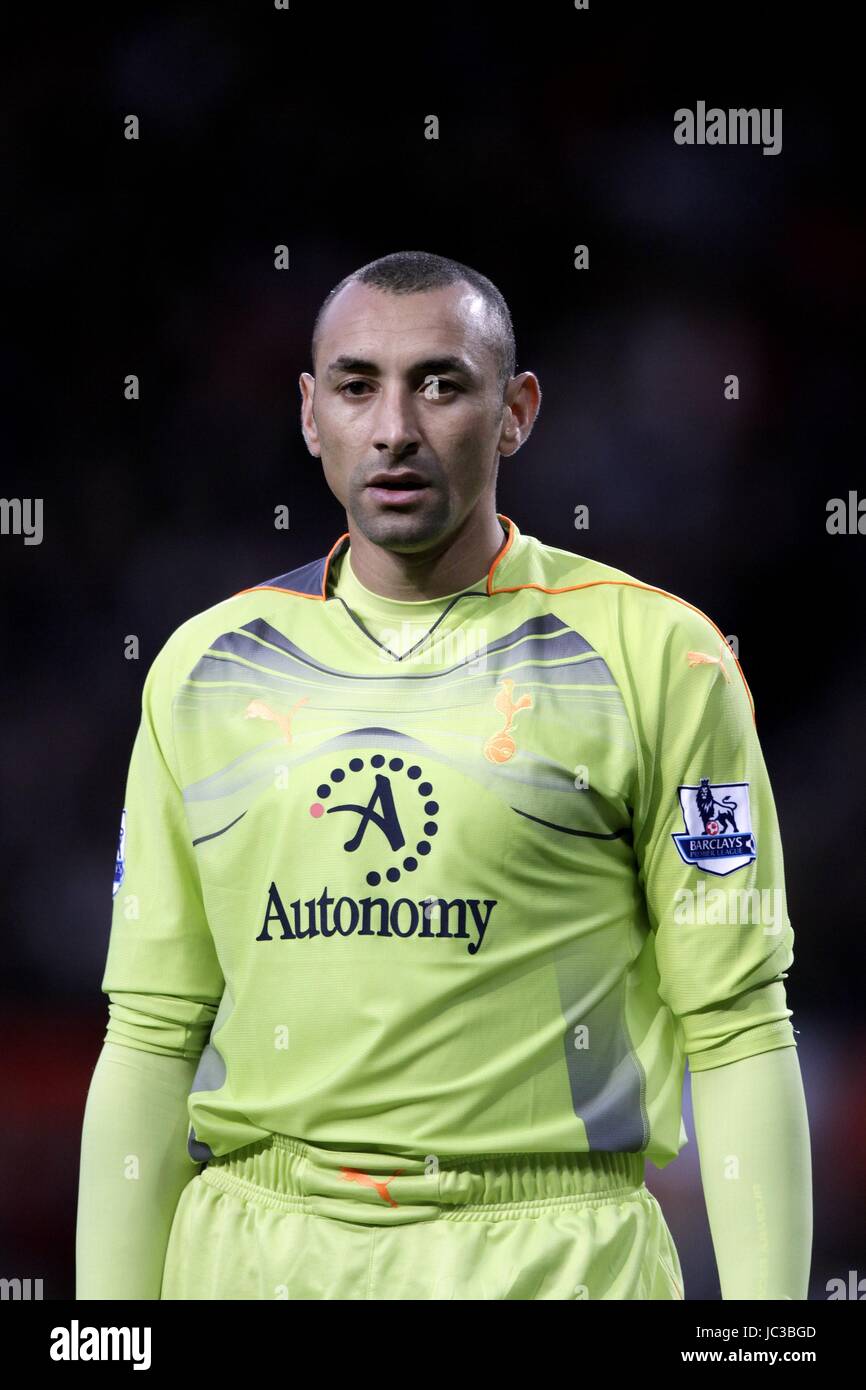HEURELHO GOMES TOTTENHAM HOTSPUR FC TOTTENHAM HOTSPUR FC OLD TRAFFORD ...