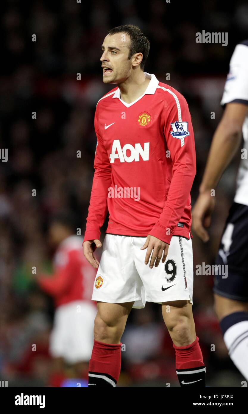 DIMITAR BERBATOV MANCHESTER UNITED FC MANCHESTER UNITED FC OLD TRAFFORD ...