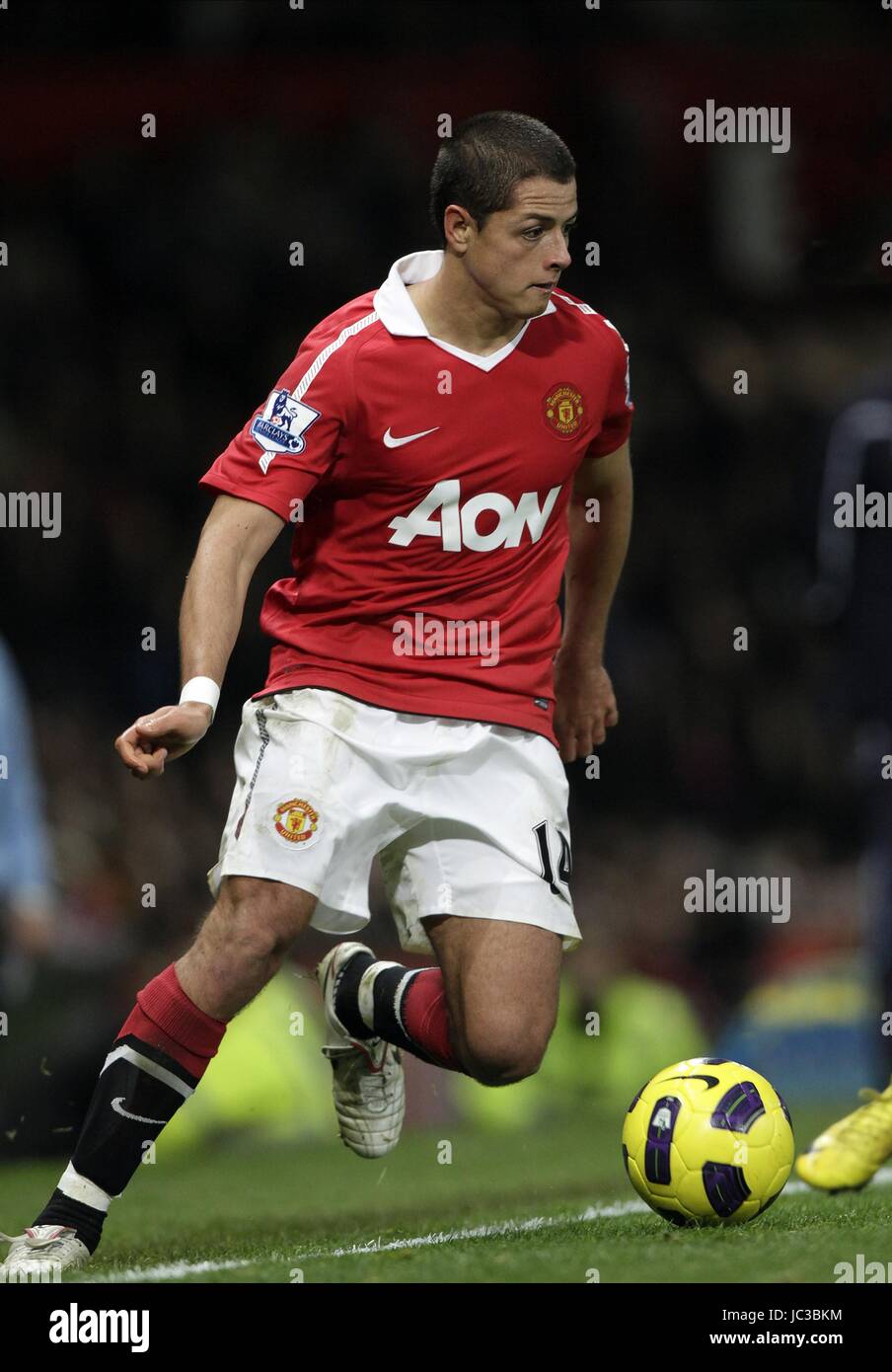 Javier hernandez manchester united 2010 hi-res stock photography and ...