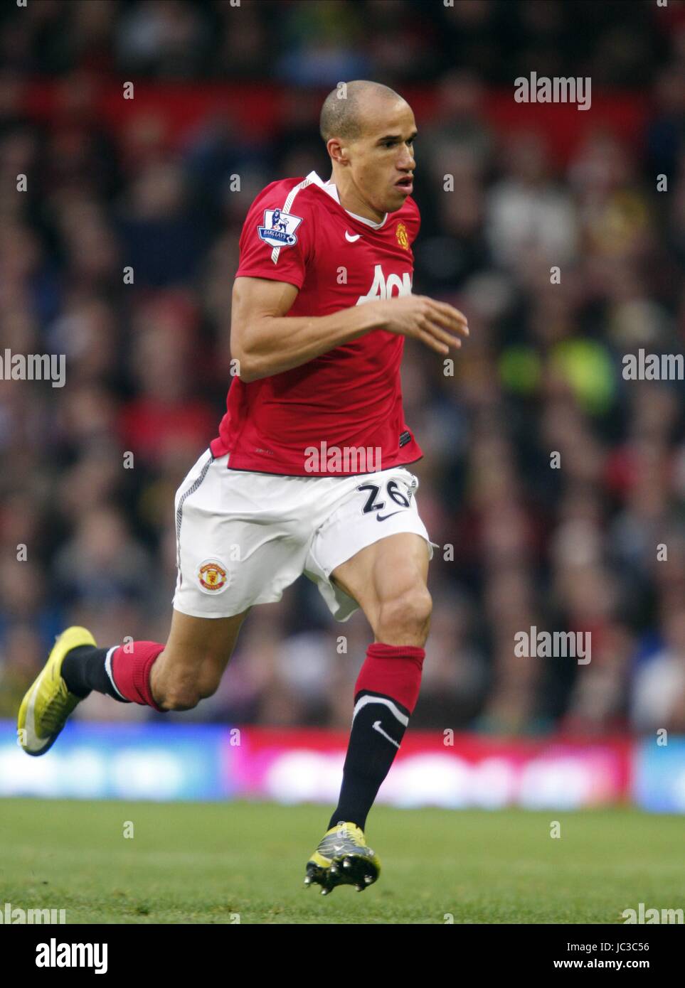 GABRIEL OBERTAN MANCHESTER UNITED FC MANCHESTER UNITED FC OLD TRAFFORD ...