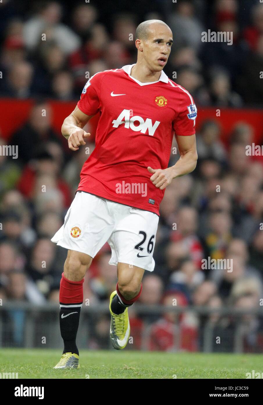 GABRIEL OBERTAN MANCHESTER UNITED FC MANCHESTER UNITED FC OLD TRAFFORD ...