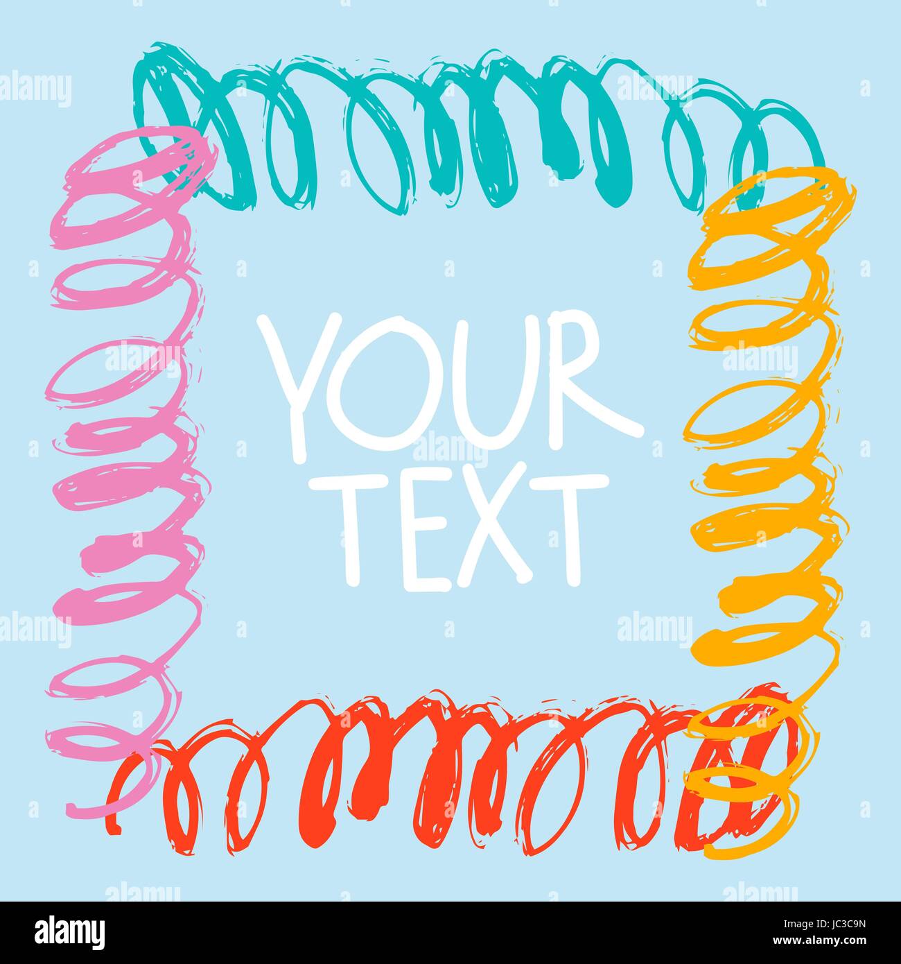 Collection of trendy cards with geometric shapes, hand made textures ...