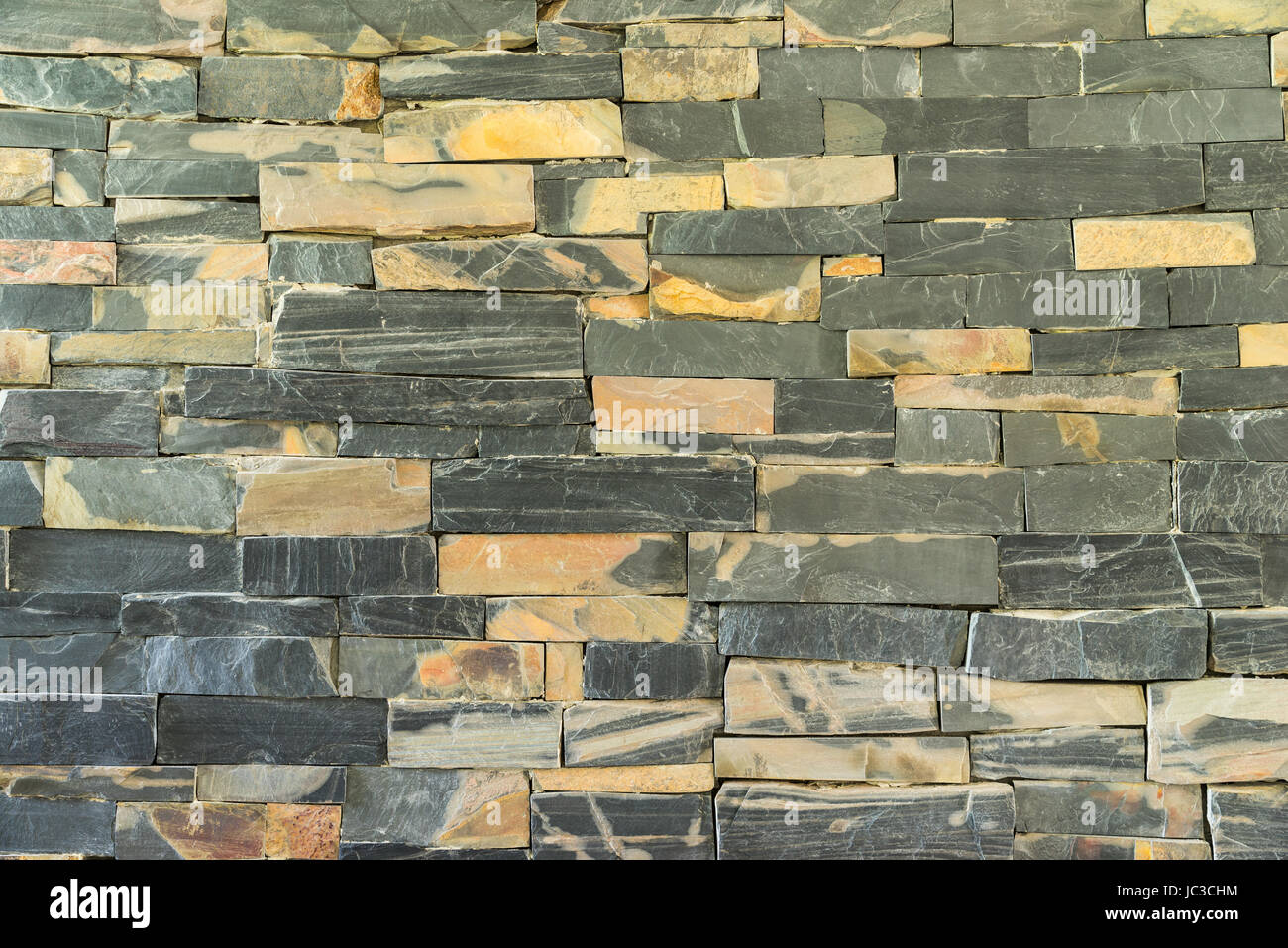 Black stone cladding brick hi-res stock photography and images - Alamy