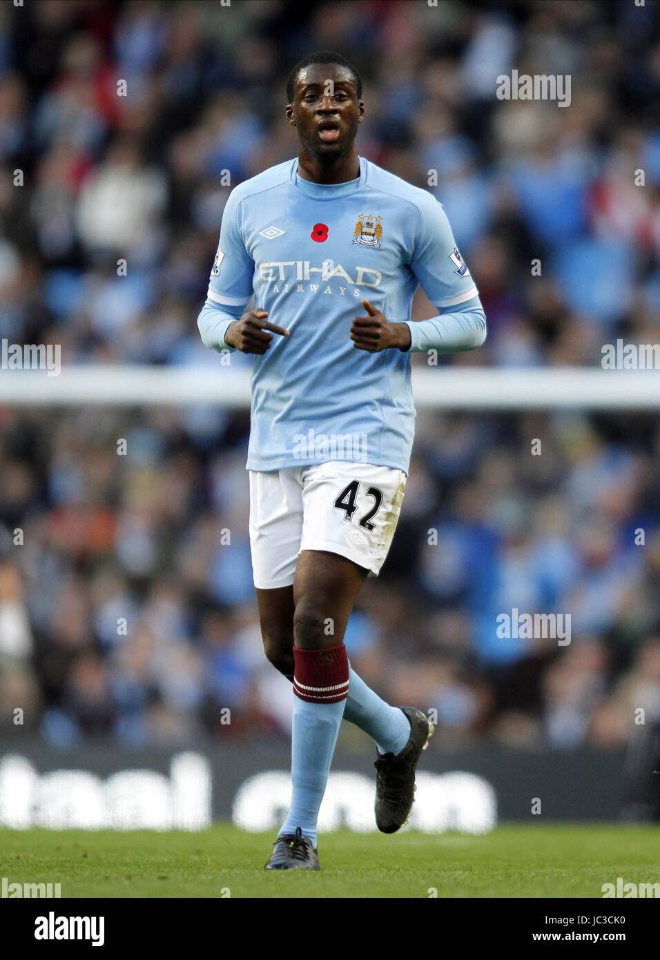 YAYA TOURE MANCHESTER CITY FC MANCHESTER CITY FC EASTLANDS MANCHESTER ...