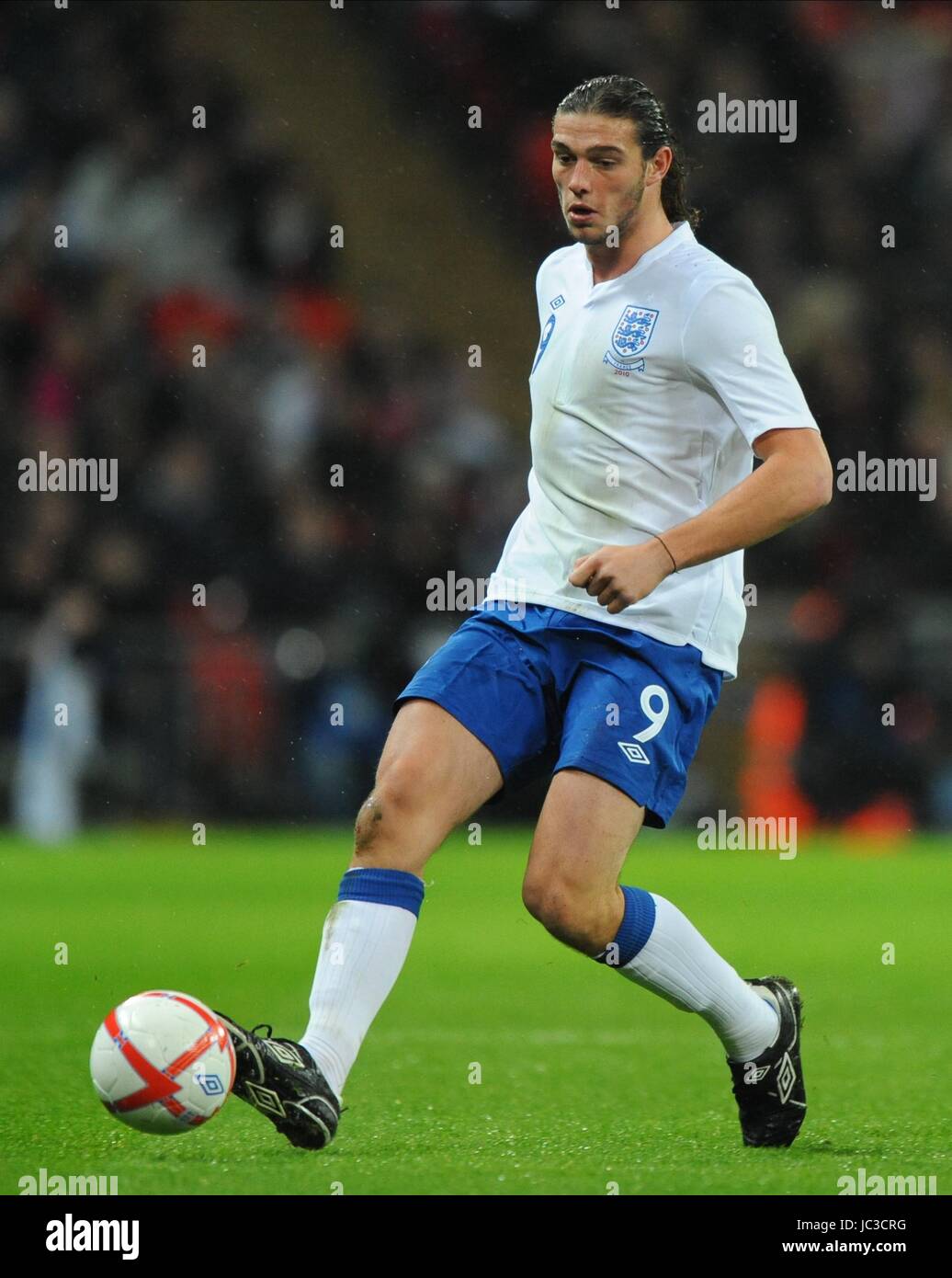 ANDY CARROLL ENGLAND WEMBLEY STADIUM LONDON ENGLAND 17 November 2010 ...