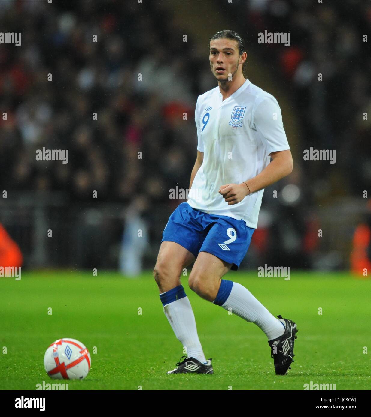 ANDY CARROLL ENGLAND WEMBLEY STADIUM LONDON ENGLAND 17 November 2010 ...