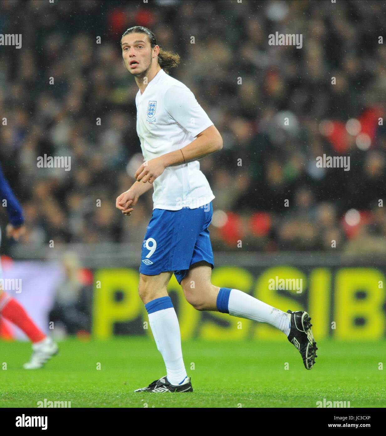 ANDY CARROLL ENGLAND WEMBLEY STADIUM LONDON ENGLAND 17 November 2010 ...