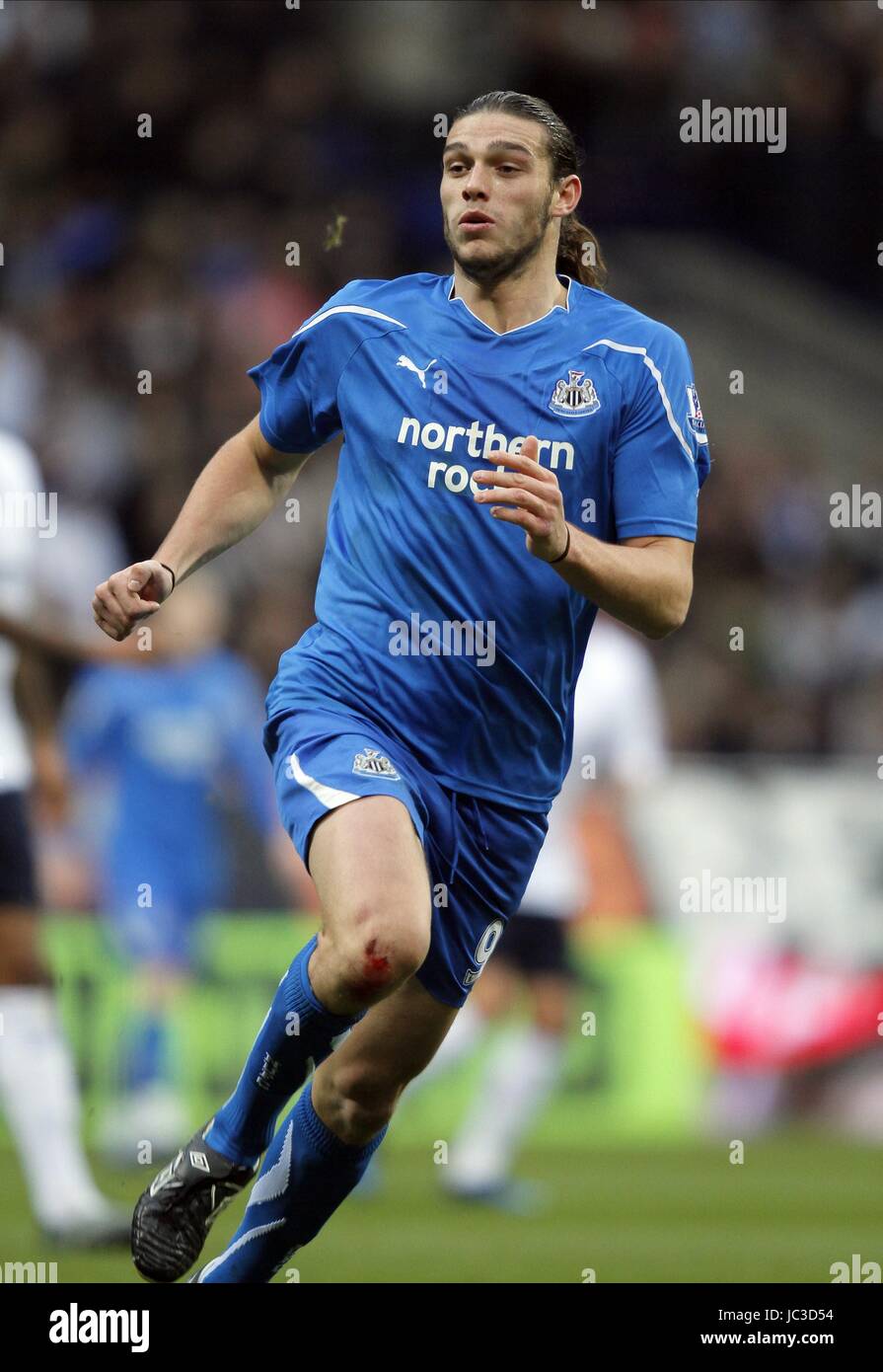 ANDY CARROLL NEWCASTLE UNITED FC NEWCASTLE UNITED FC REEBOK STADIUM ...