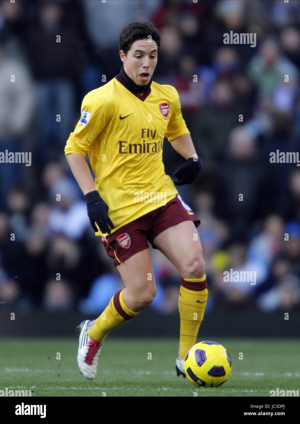 SAMIR NASRI ARSENAL FC ARSENAL FC VILLA PARK BIRMINGHAM ENGLAND 27 ...