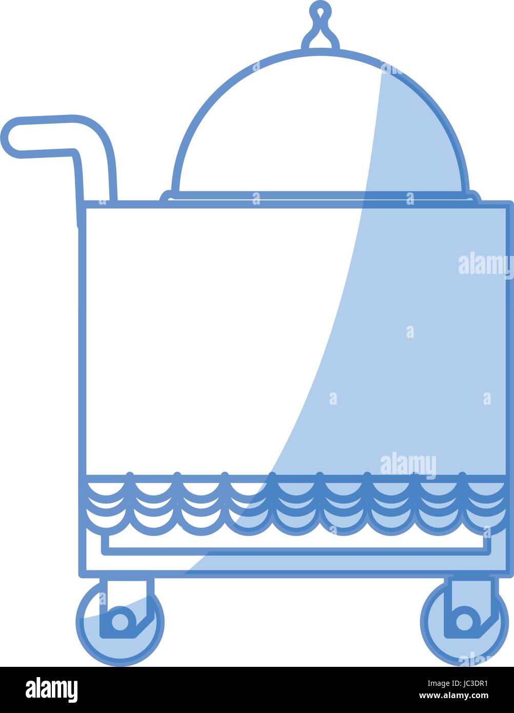 Food service trolley Stock Vector Image & Art - Alamy