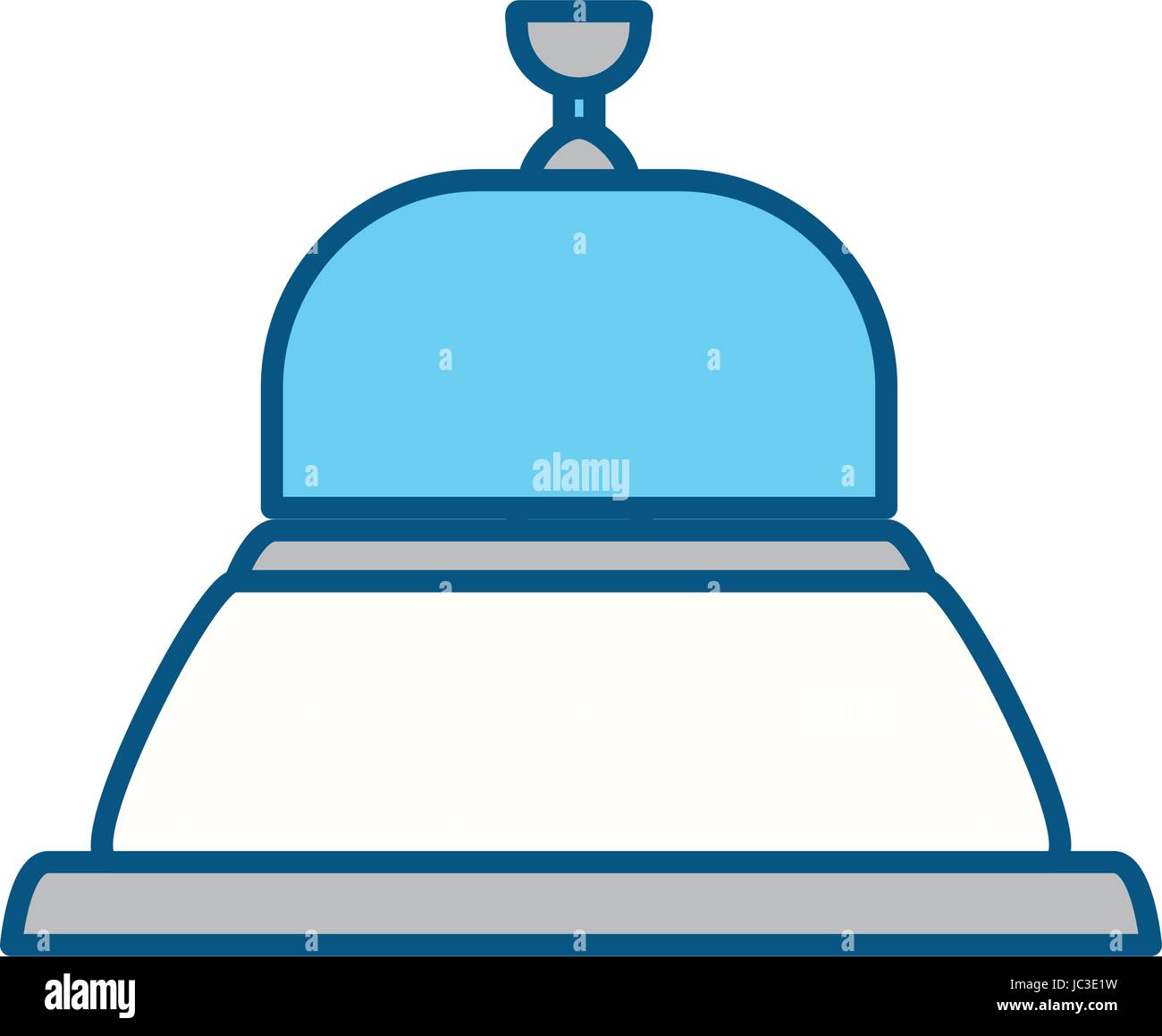 Hotel ring bell Stock Vector Image & Art - Alamy