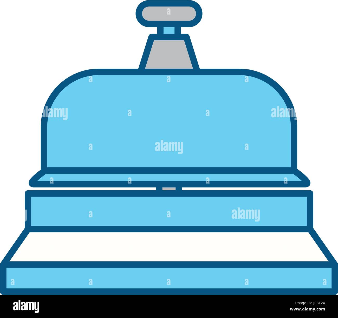 Hotel ring bell Stock Vector Image & Art - Alamy