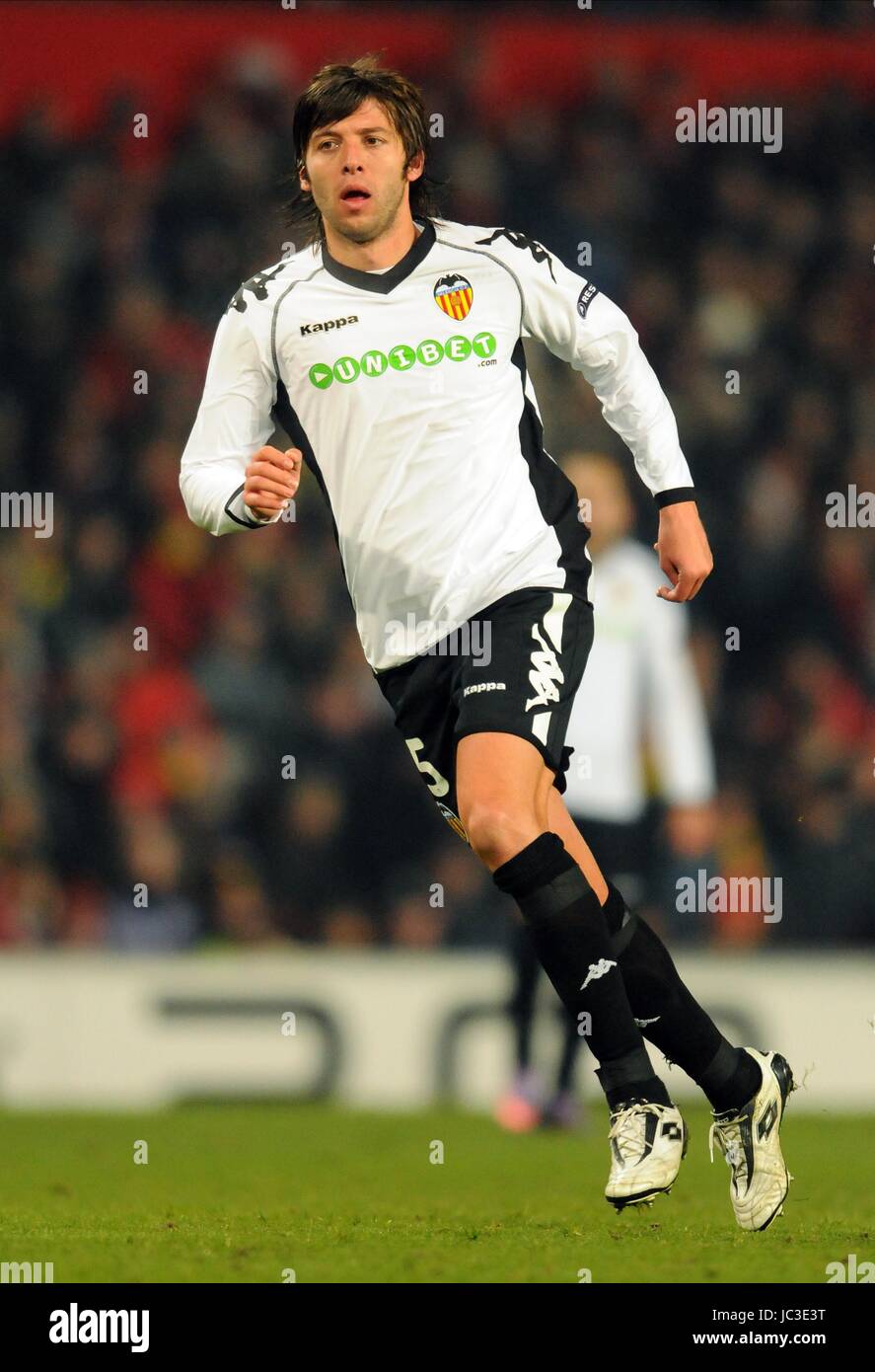 ANGEL DEALBERT VALENCIA C.F. VALENCIA C.F. OLD TRAFFORD MANCHESTER ...