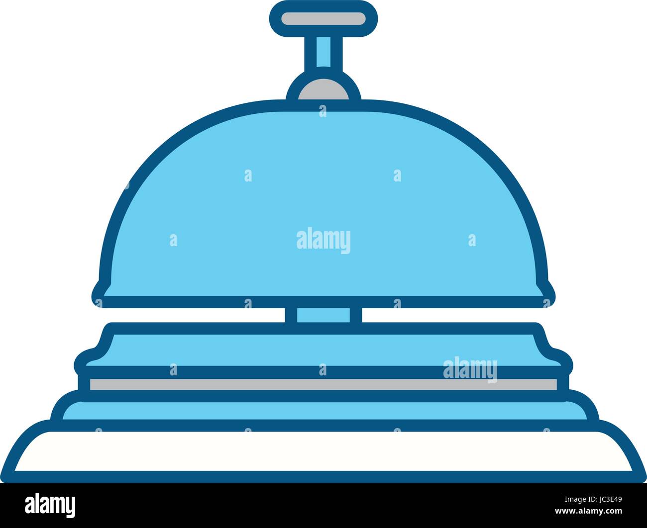 Hotel ring bell Stock Vector Image & Art - Alamy