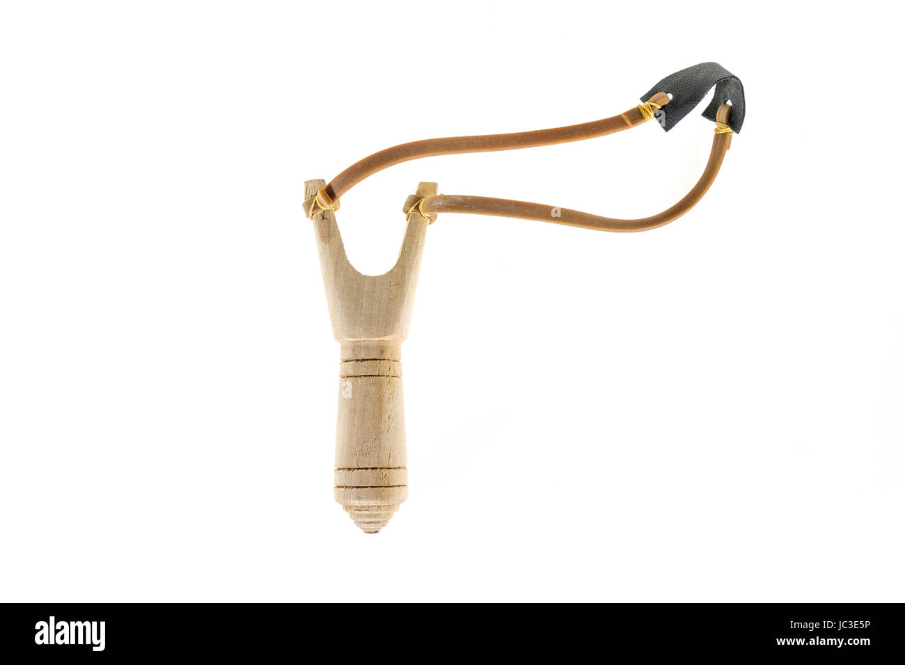 catapult slingshot isolated on white background Stock Photo - Alamy