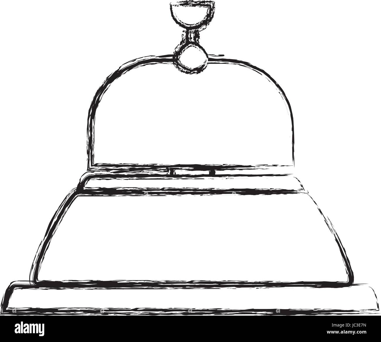 Hotel ring bell Stock Vector Image & Art - Alamy