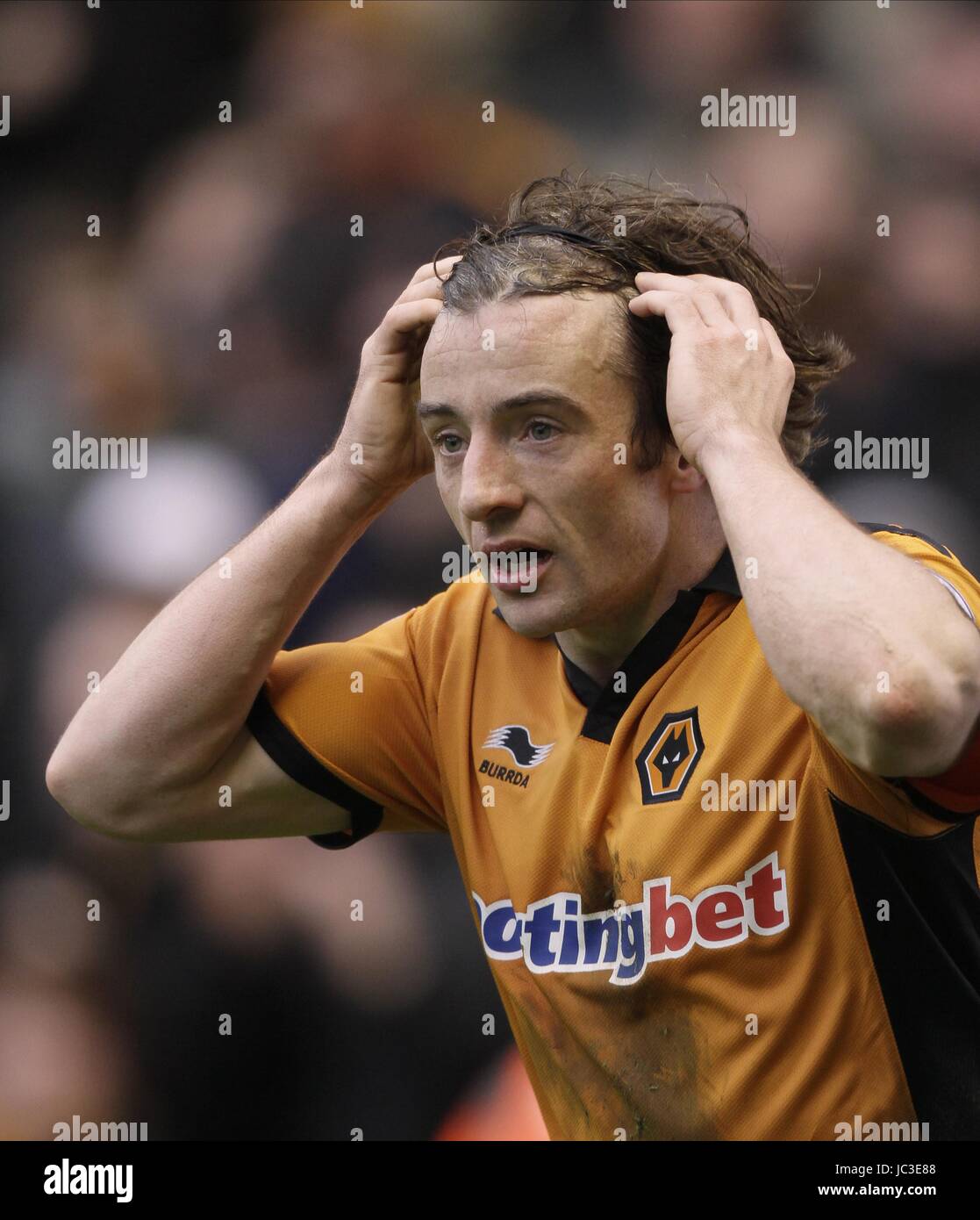STEPHEN HUNT WOLVERHAMPTON WANDERERS FC WOLVERHAMPTON WANDERERS FC ...