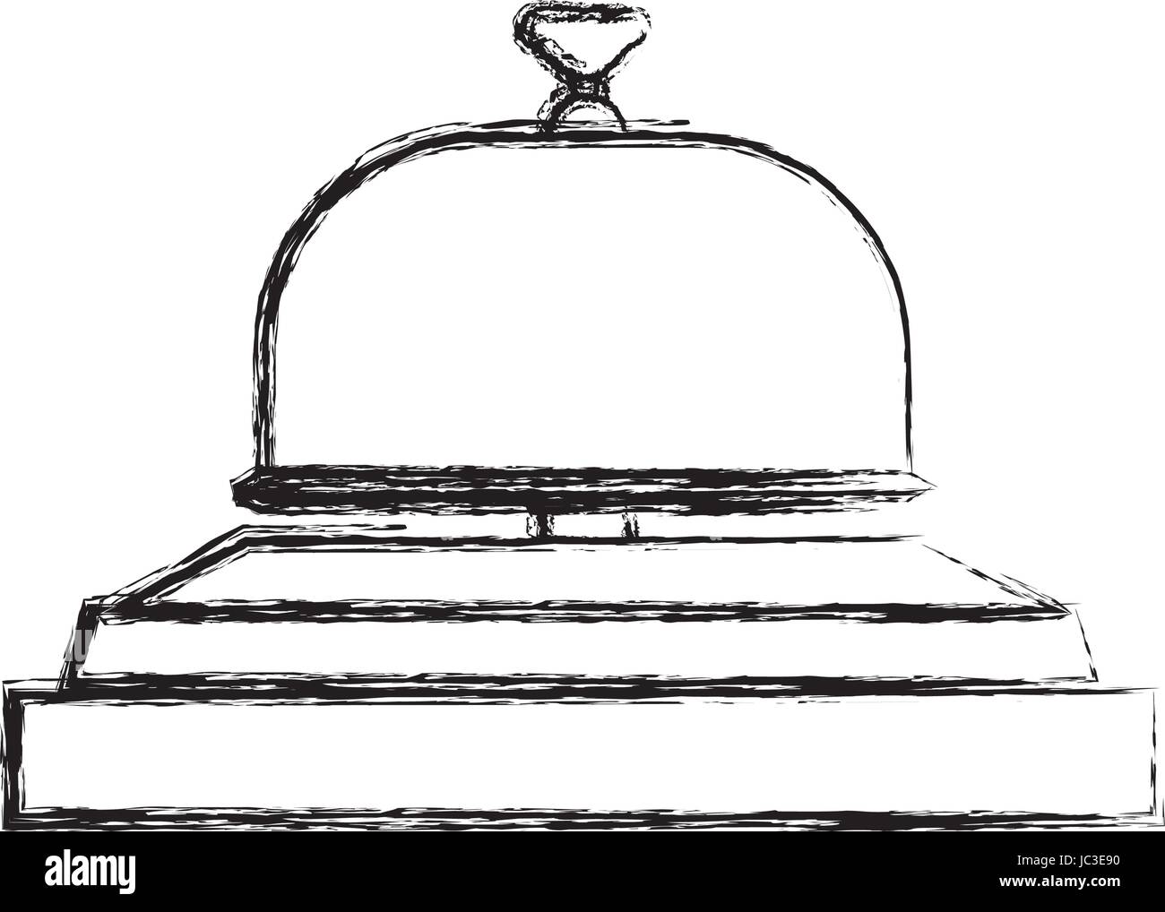 Hotel ring bell Stock Vector Image & Art - Alamy