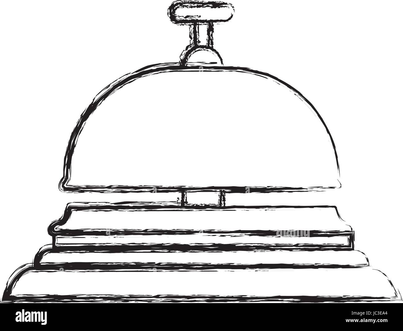 Hotel ring bell Stock Vector Image & Art - Alamy